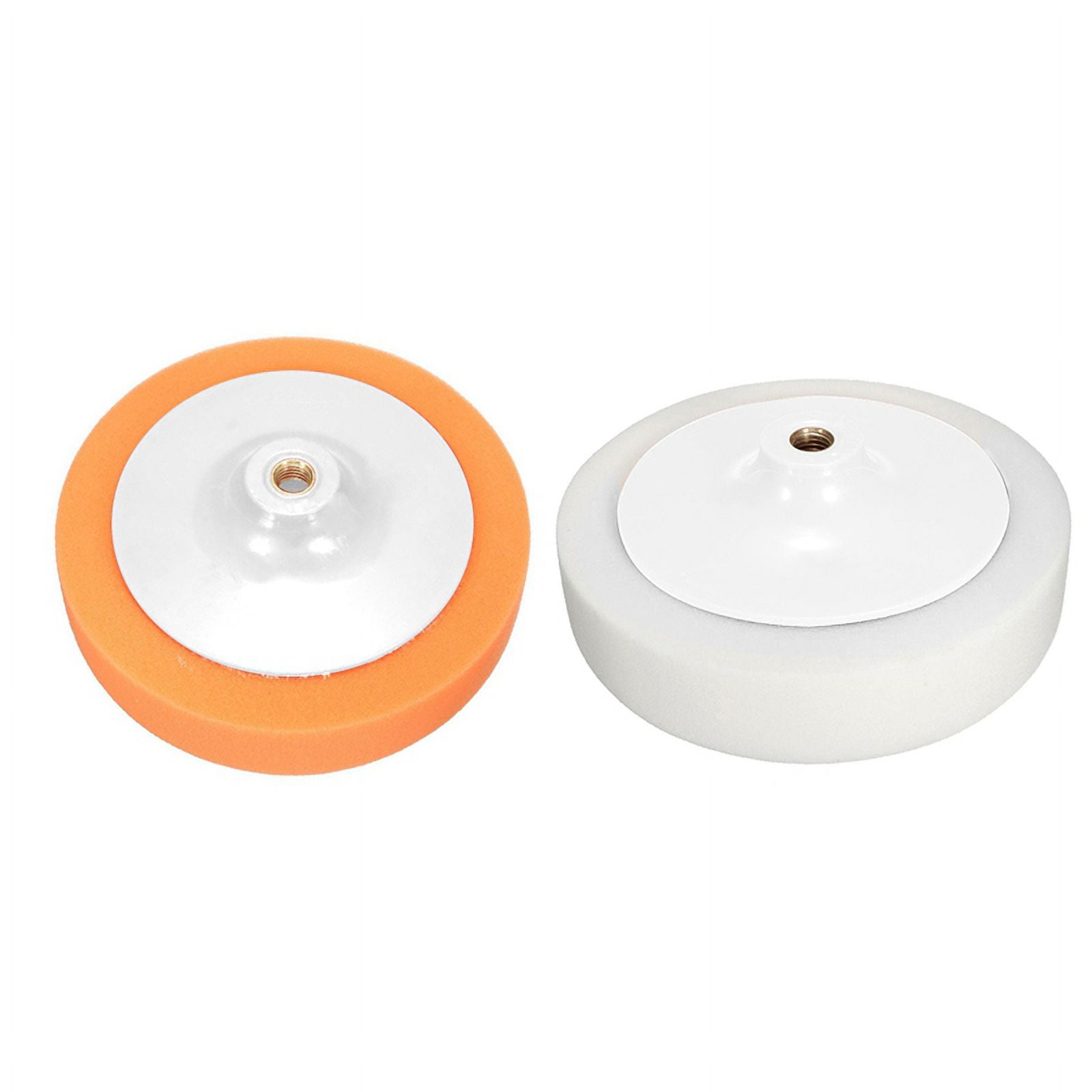 2X 7 inch 180mm Car Polishing Buffing Head Mop Pad Soft Sponge With M14 ...