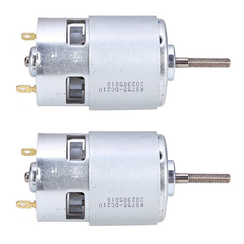 2X 755 DC Motor 12V Weed Trimmer Motor High Torque Motor for Lawn Mower ...