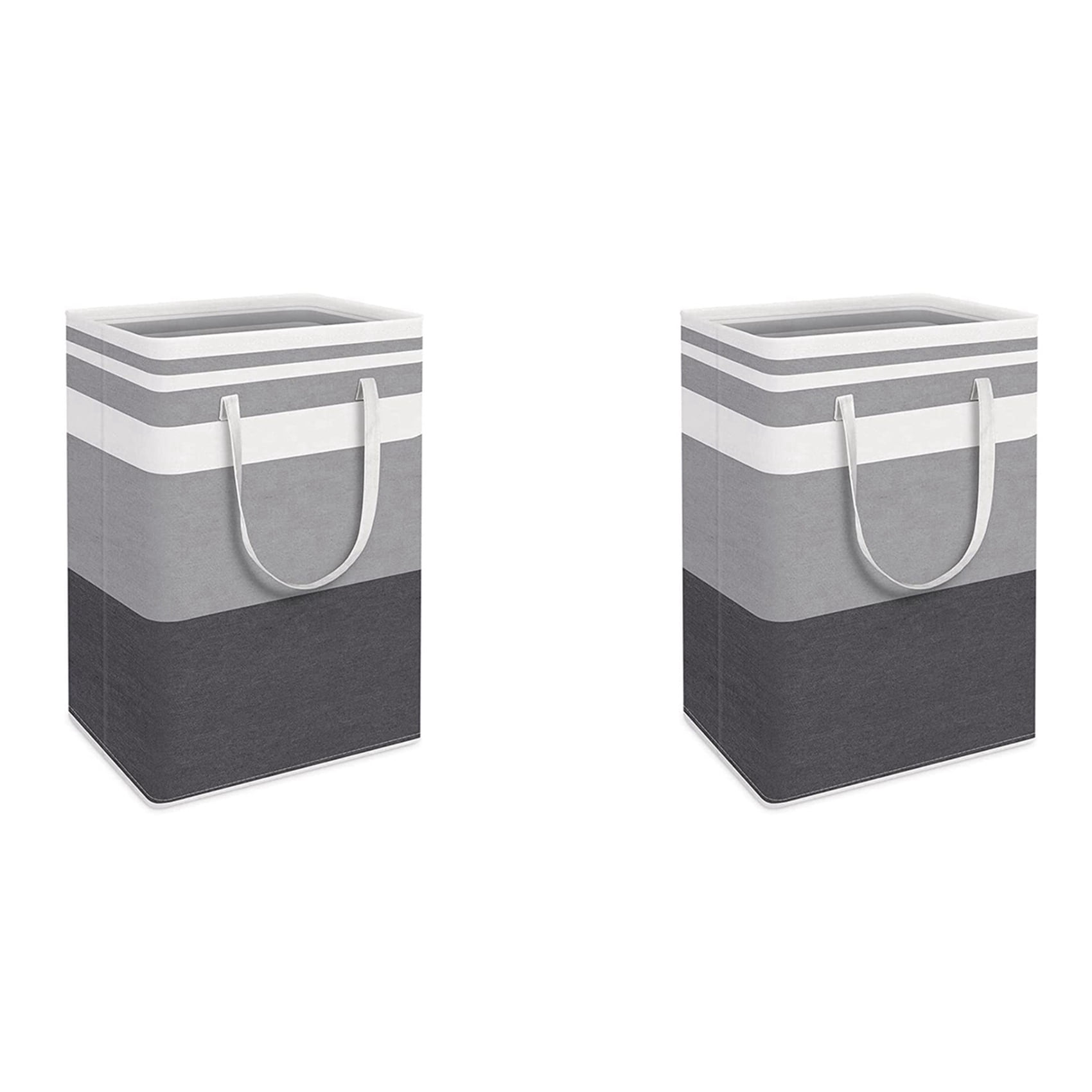 2X 75L Laundry Basket Bag,Waterproof Washing Baskets, Laundry Hamper ...