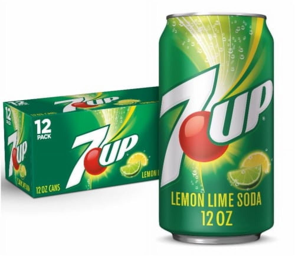 2X-7UP Lemon Lime Soda Cans - 12 fl oz - 12 pk - Walmart.com