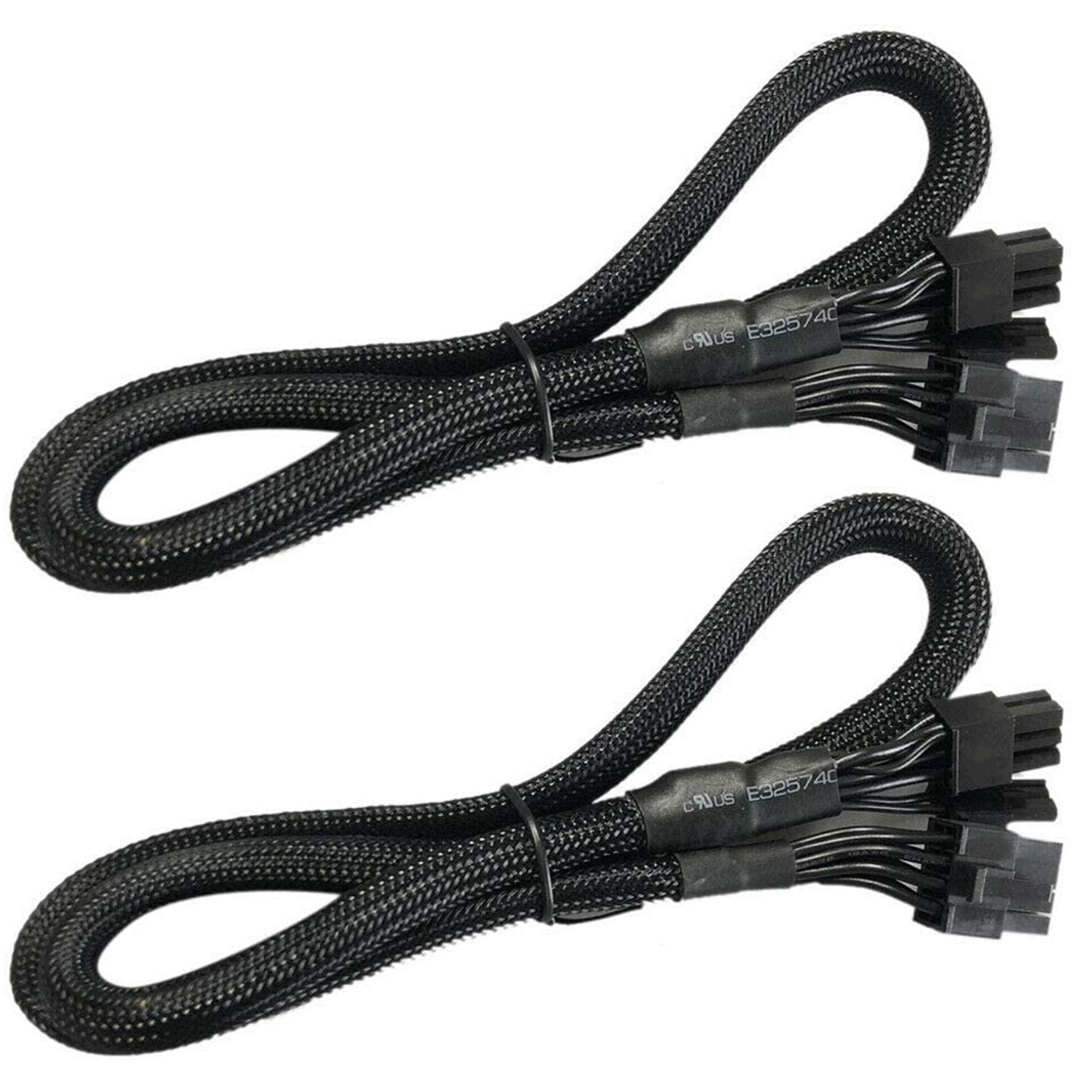 2X 8 PIN TO 8 Pin (6+2) PCIE VGA Supply Cable Flex for Supernova 650 ...