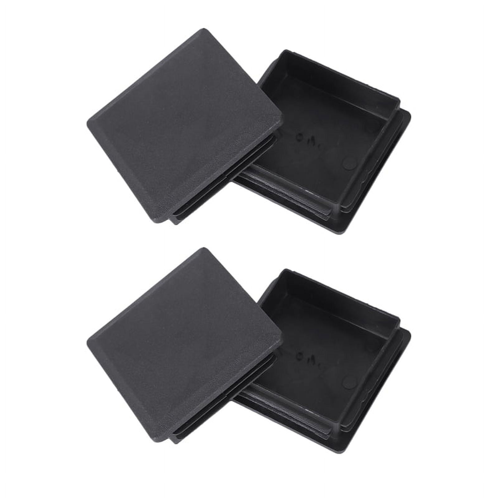 2X 80mm x 80mm Square Plastic Caps Pipe Tube Inserts End Plug 2 Pieces ...