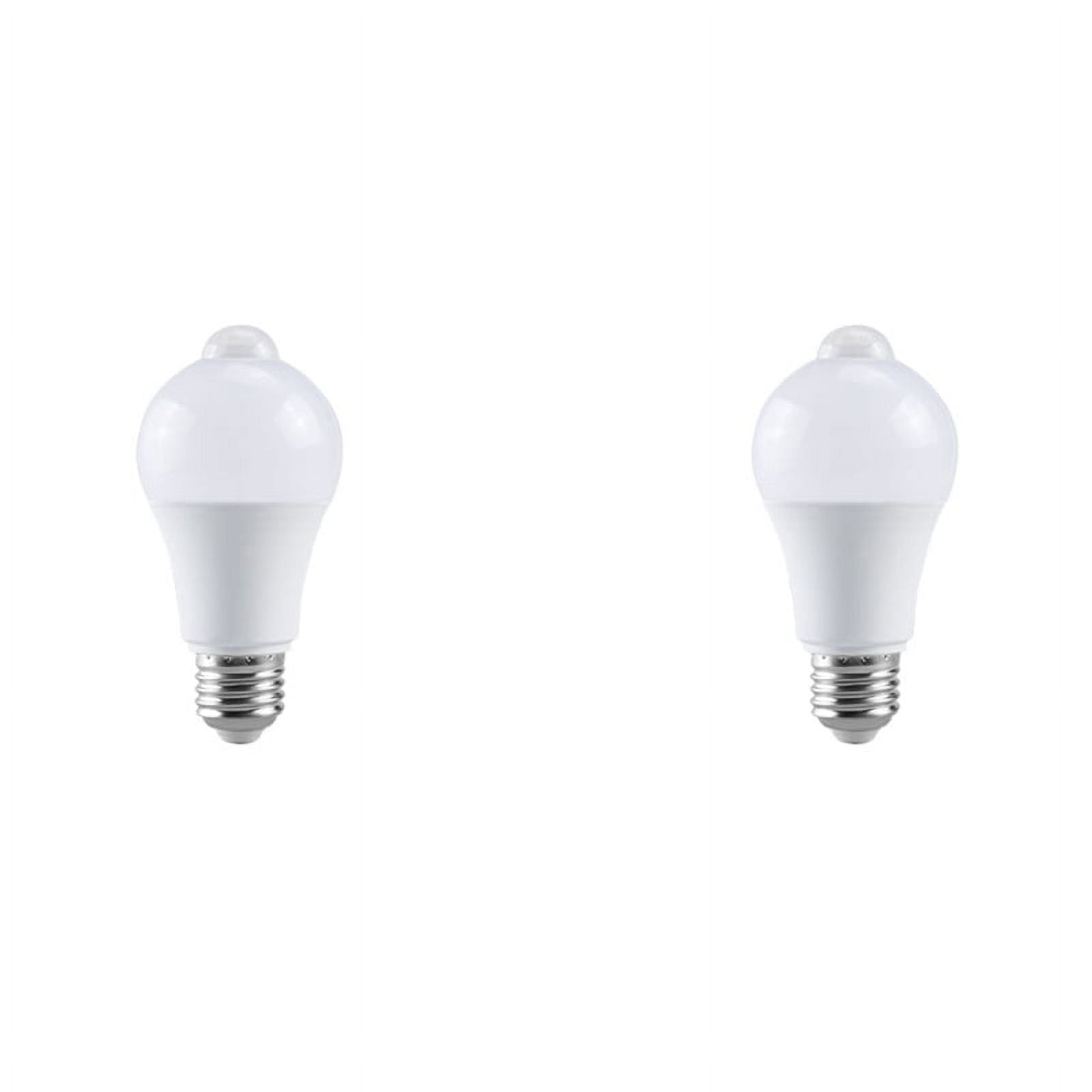 2X 85-265V E27 PIR Motion Sensor Lamp 12W Bulb with Motion Sensor ...