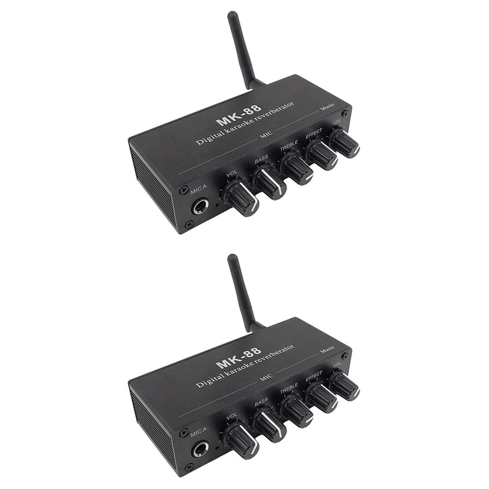 2X -88 6.5mm Microphone Reverb Effect Bluetooth Coaxial Decoder Stereo ...