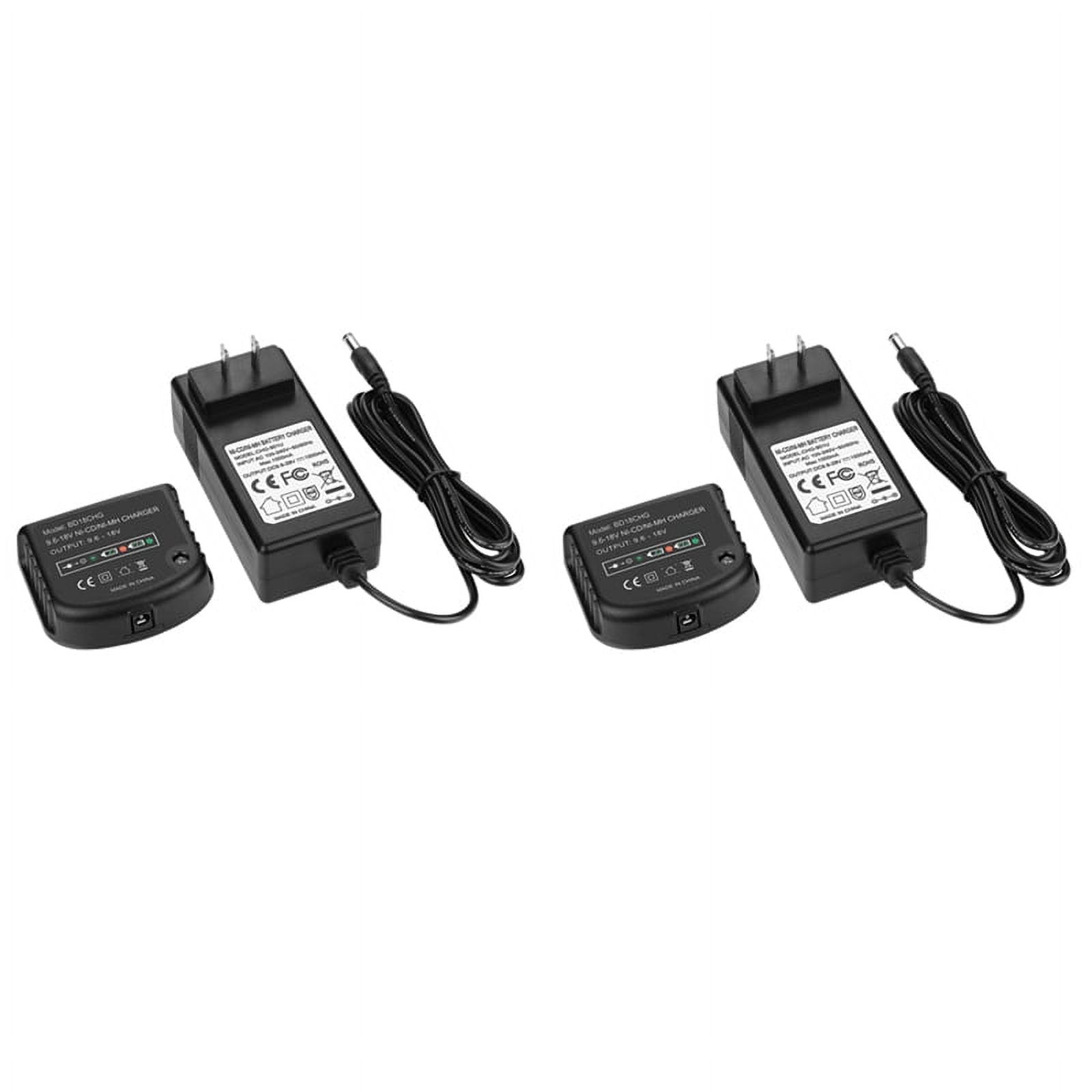 2X 9.6V-18V Multi-Volt Battery Charger for Ni-Cd Ni- Battery Hpb18 ...