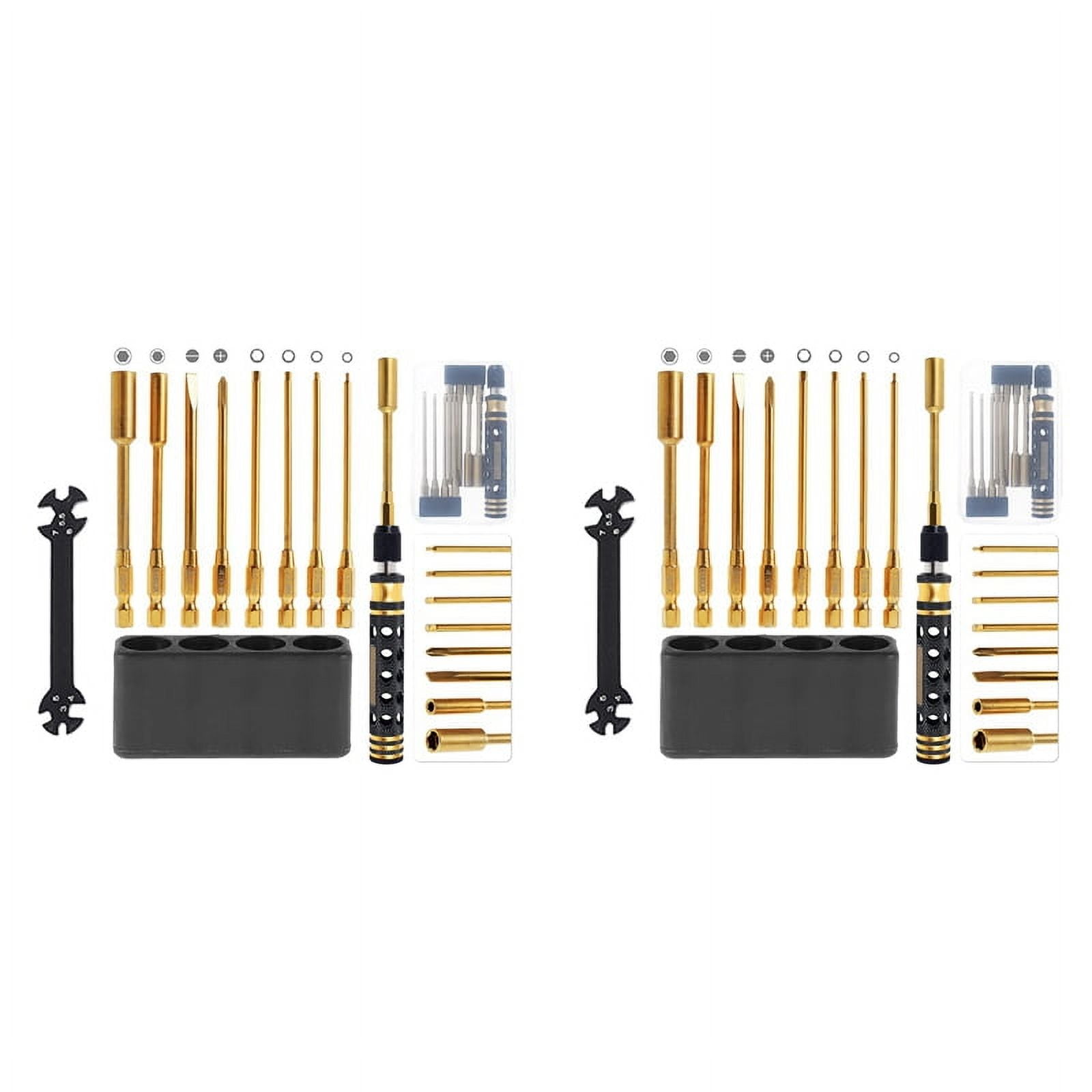 2X 9 in 1 RC Tool Kit, Car Kit Hex Driver Screwdriver Set for Hobby ...