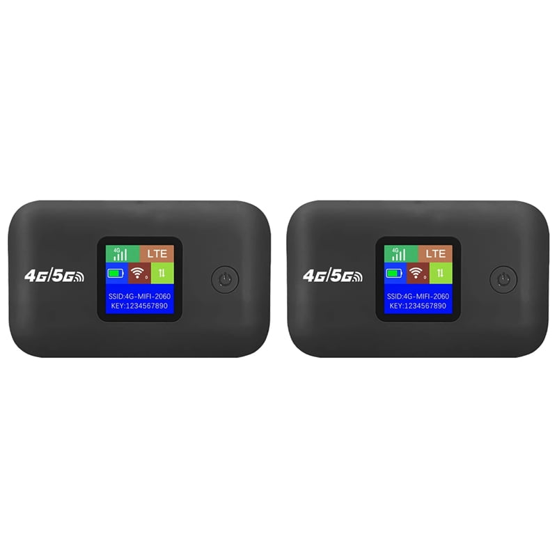 2X A8 4G Lte Router Wireless Wifi Modem 3000mAh Mini Outdoor Hotspot ...