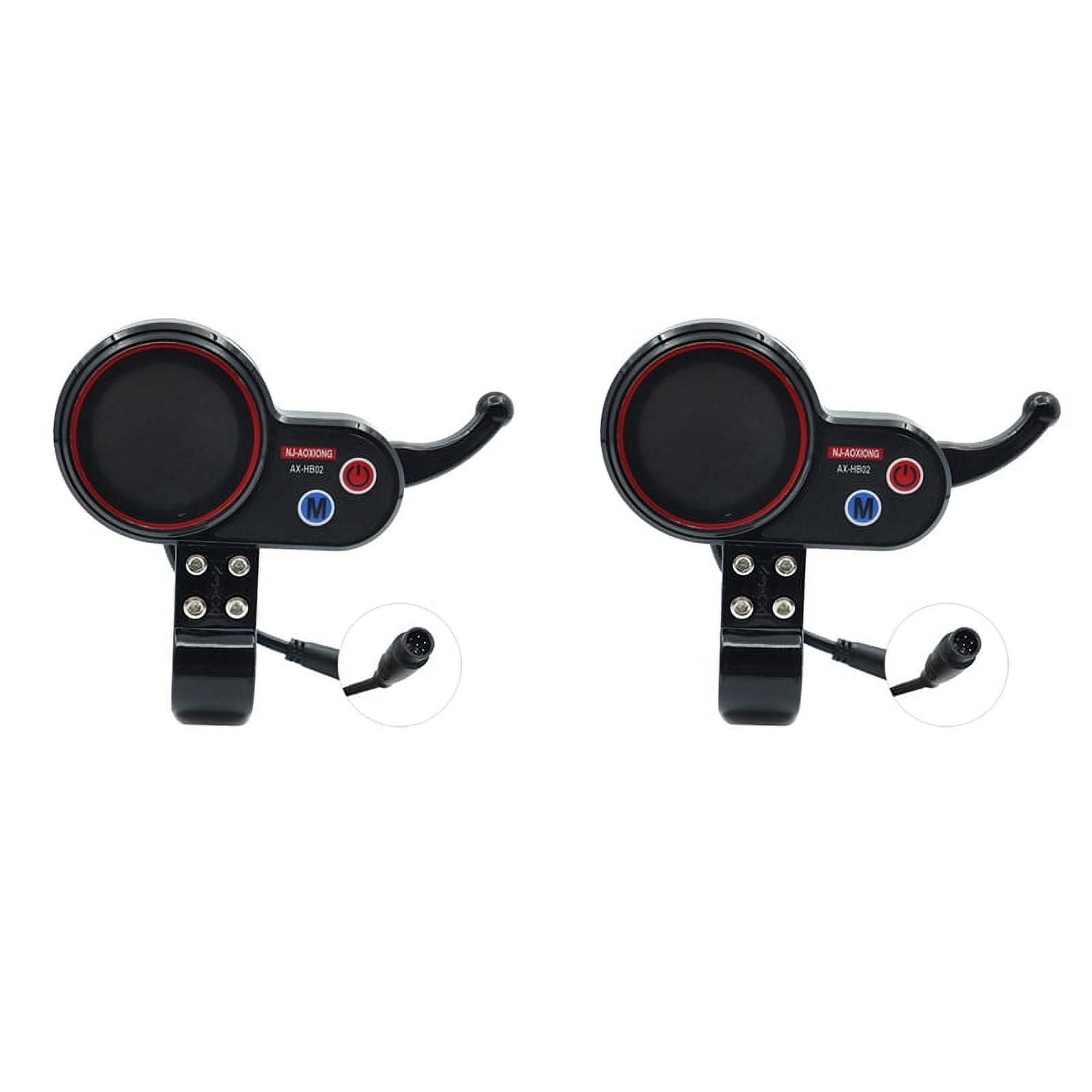 2X -AOXIONG AX-HB02 Electric Scooter Dashboard Meter 36V 48V Adjustable ...