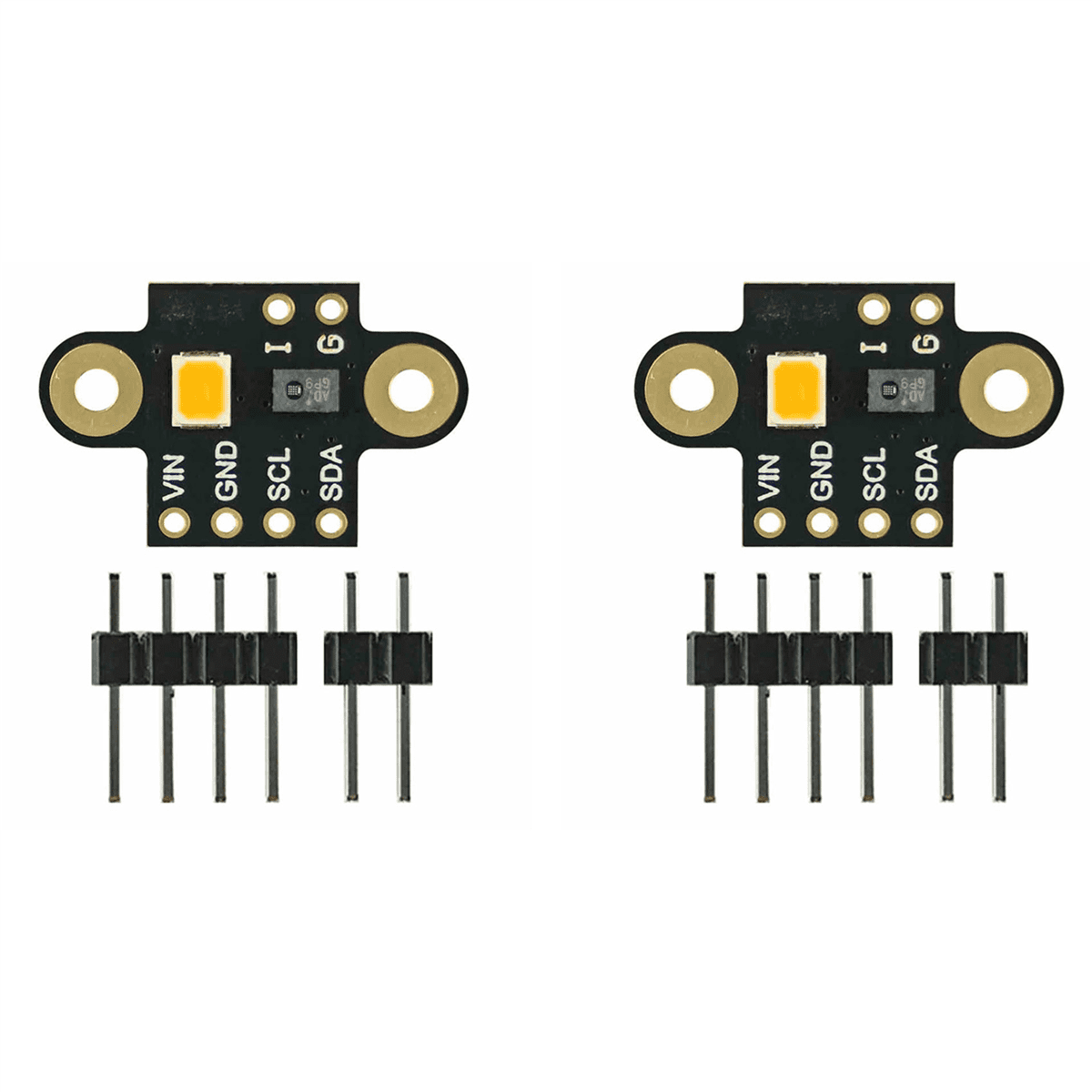 2X -AS7341 Visible Infrared Color Spectrometer Sensor Module Color ...