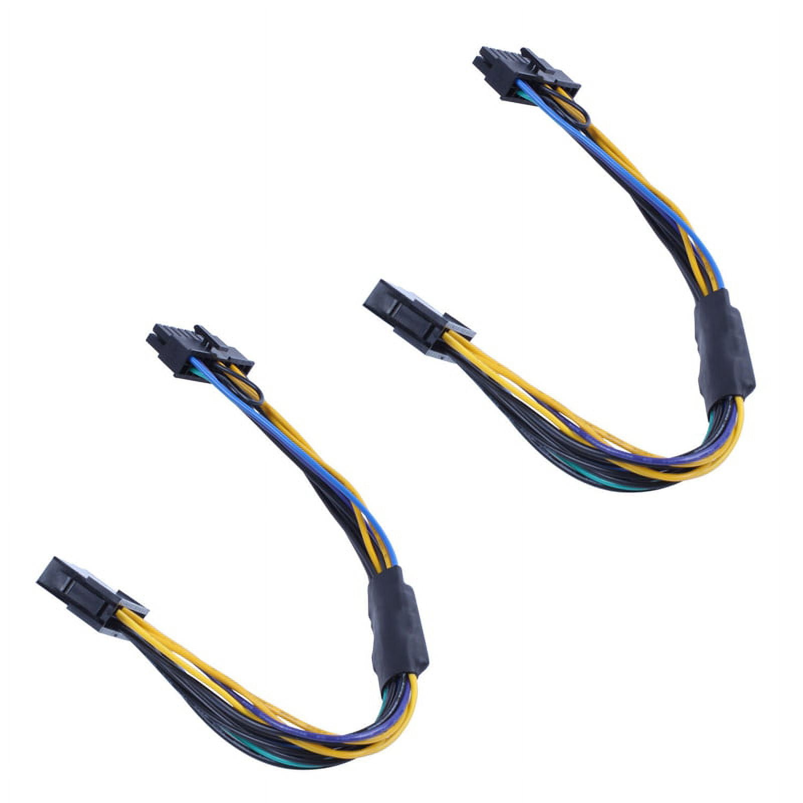 2X ATX 24Pin to Motherboard 18Pin Adapter Power Supply Cable 18AWG for ...