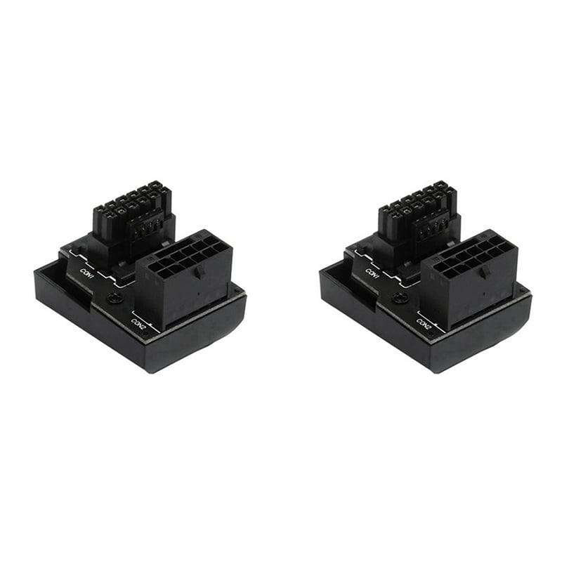 2X ATX3.0 12VHPWR 12+4 16Pin PCIe5.0 450W Power Supply Cable Adapter ...