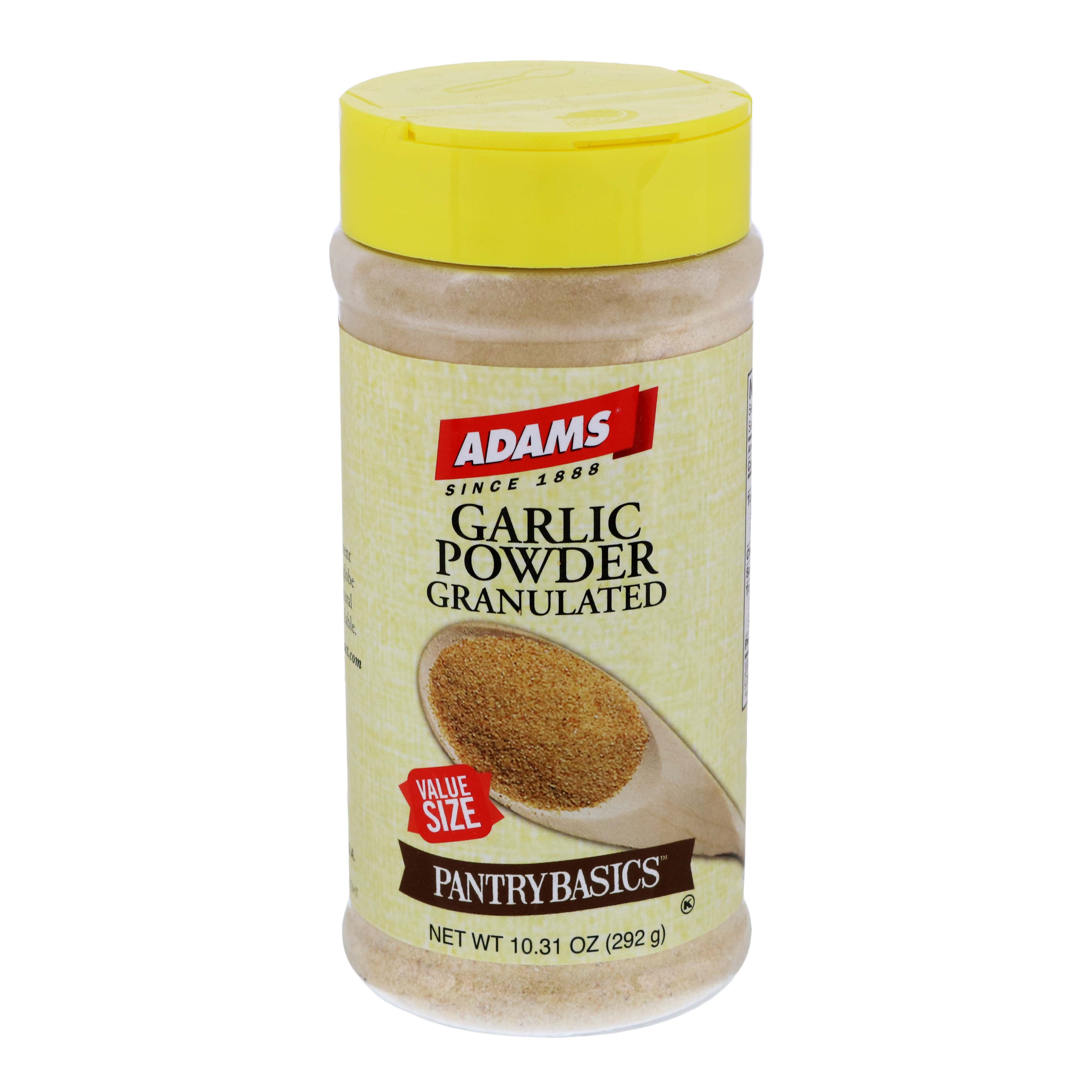 2X - Adams Granulated Garlic Powder - 10.97 oz - Walmart.com