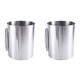 2X Adjustable Cake Ring High 20 cm - Stainless Steel Baking Ring ...
