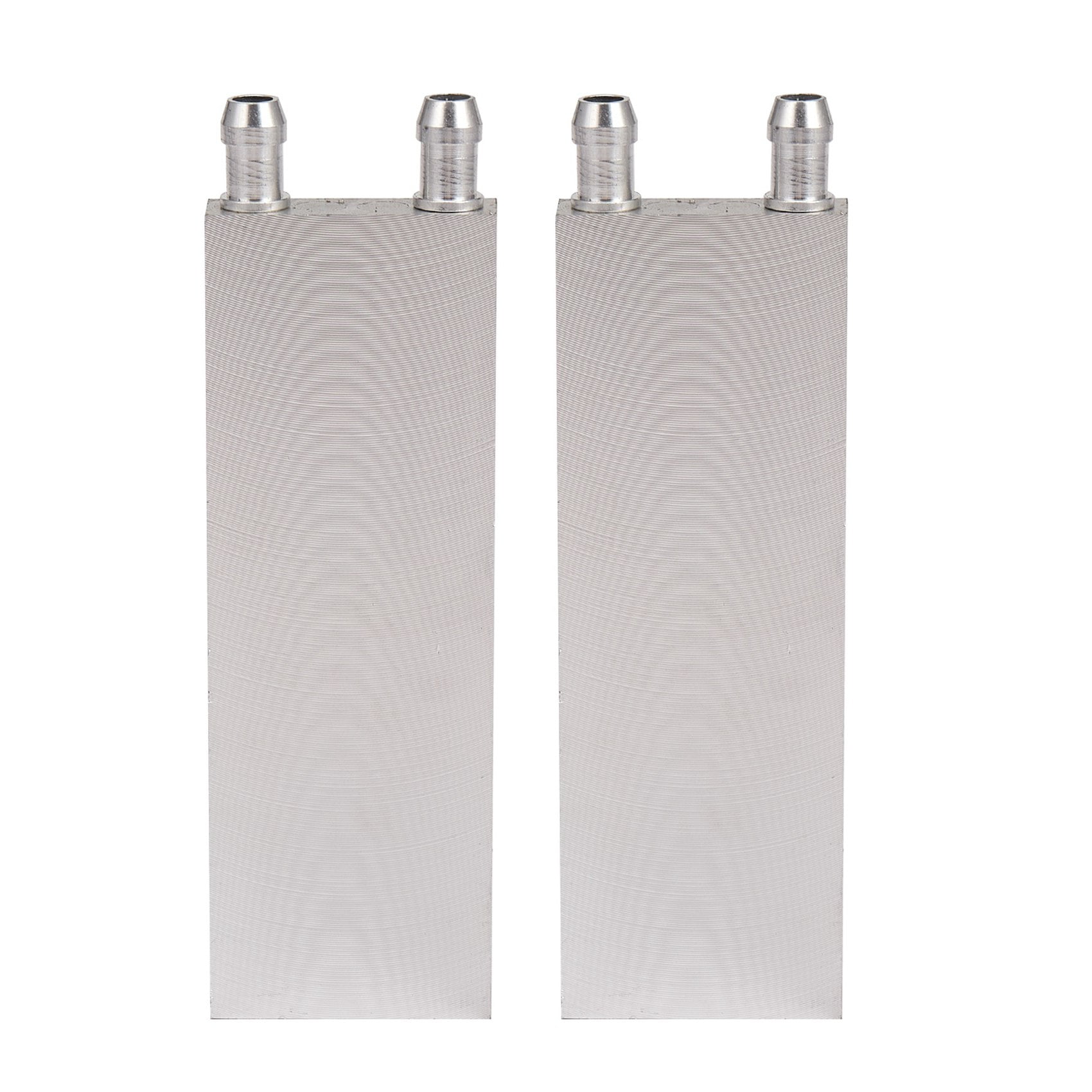 2X Aluminum Alloy CPU Radiator 40X120mm Water Cooling Block Liquid ...