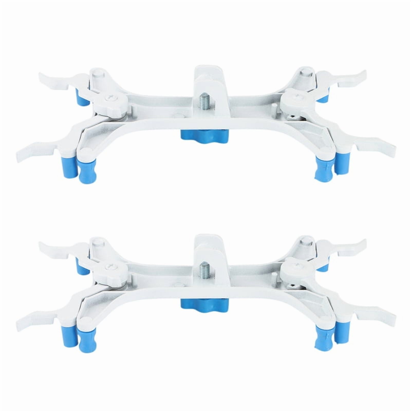 2X Aluminum Double Burette Clamp, Adjustable Burette Clamp Burette ...