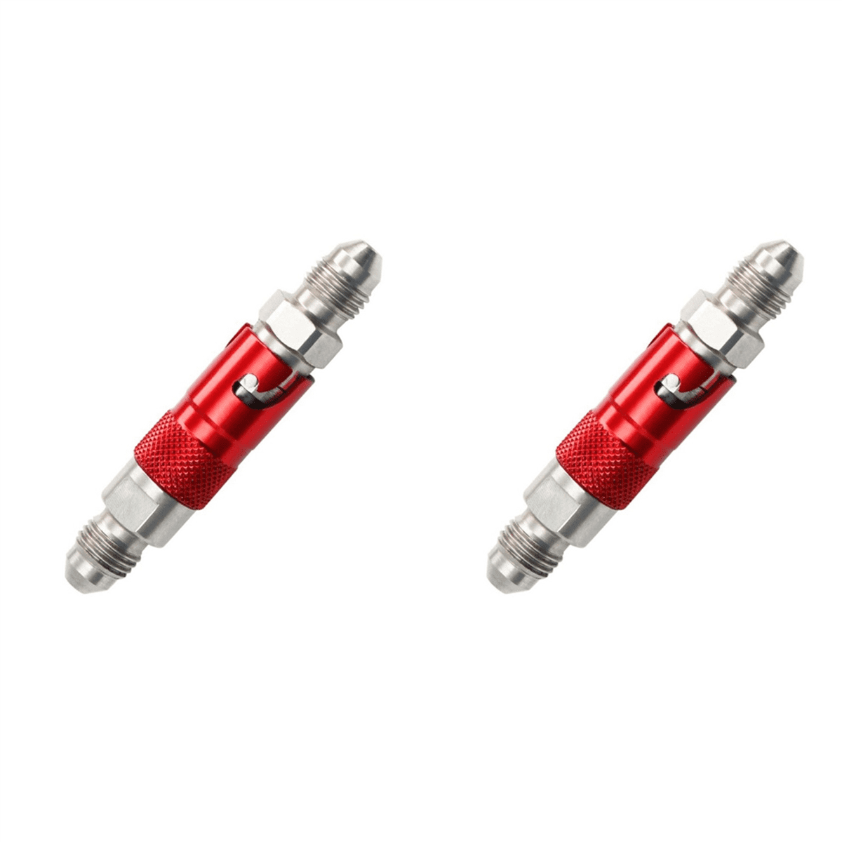 2X An3 Brake Line Hose Fluid Quick Release Connect Fitting Adapter Kit ...