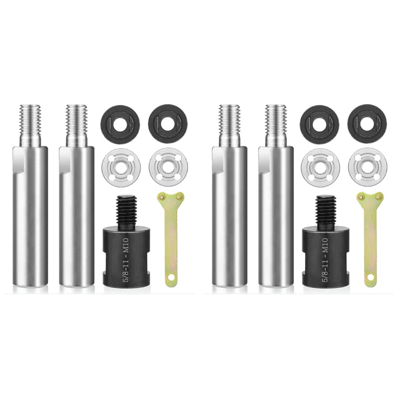 2X Angle Grinder Extension Pole,M10 Thread Polisher Adapter Pole ...