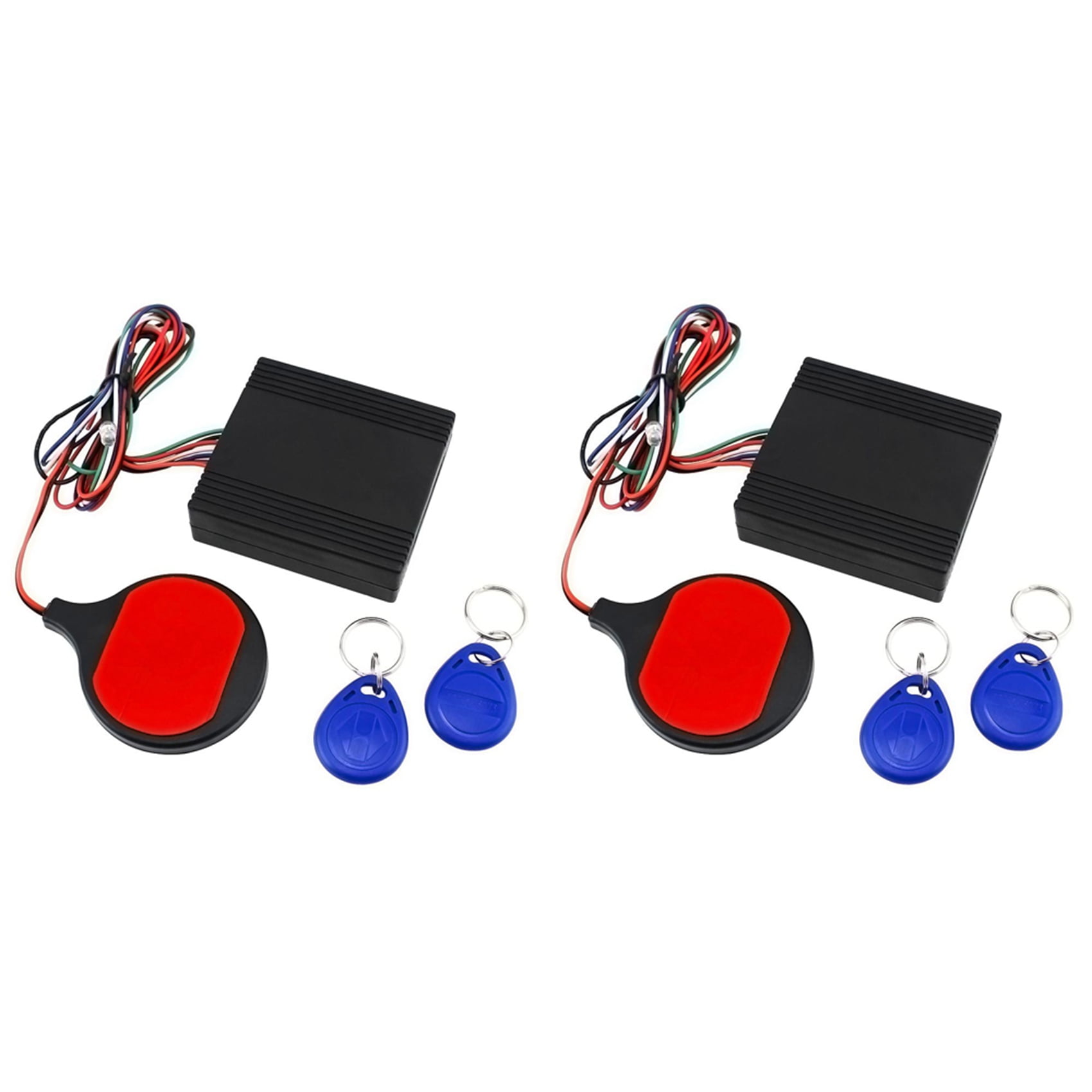 2X Anti Theft Motorcycle Hidden Lock System with Engine Cut Immobilizer ...
