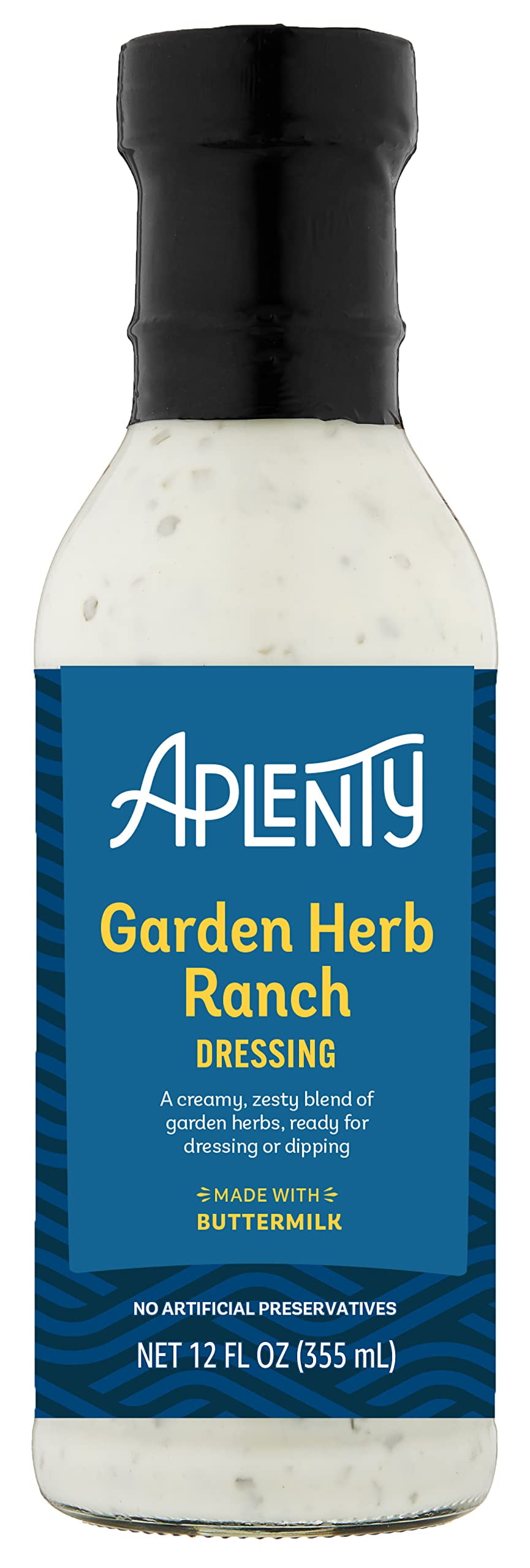 2X - Aplenty Garden Herb Ranch Dressing, 12 Oz - Walmart.com