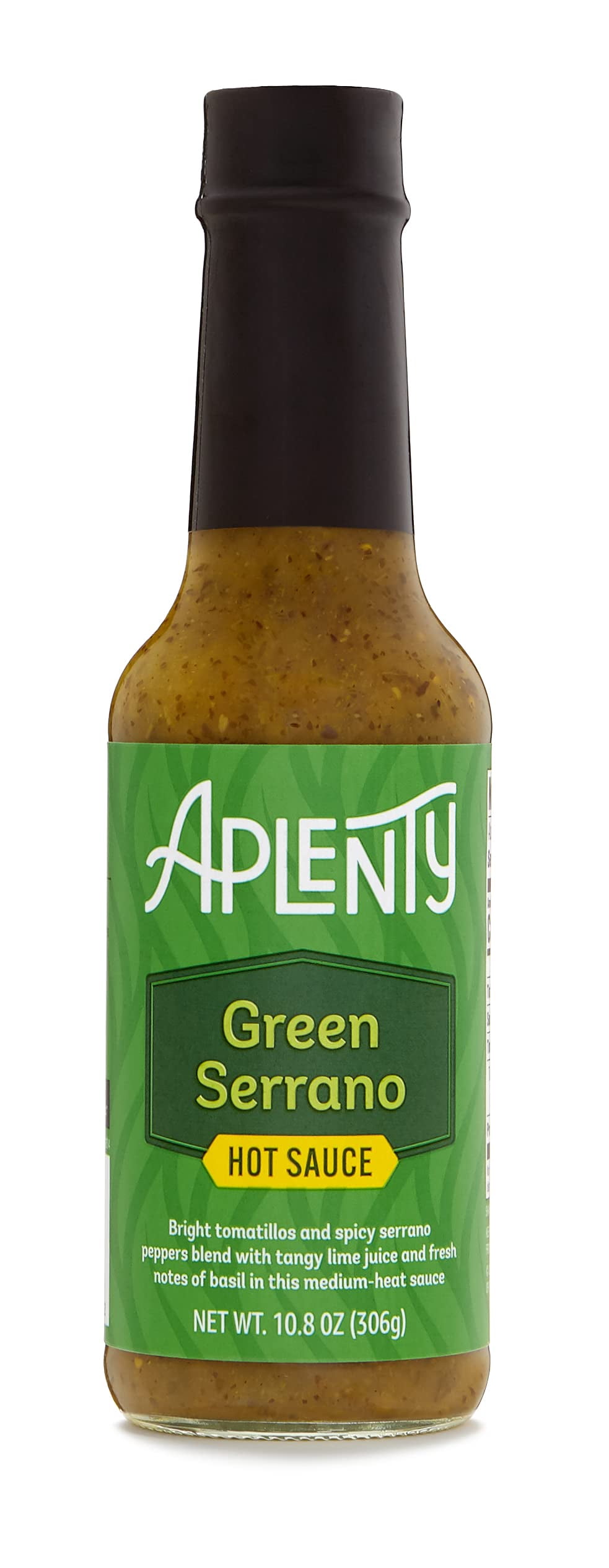 2X - Aplenty Green Serrano Hot Sauce, 10.8 Oz - Walmart.com