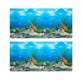 2X Aquarium Background Paper HD Picture 3D Three-Dimensional Fish Tank ...