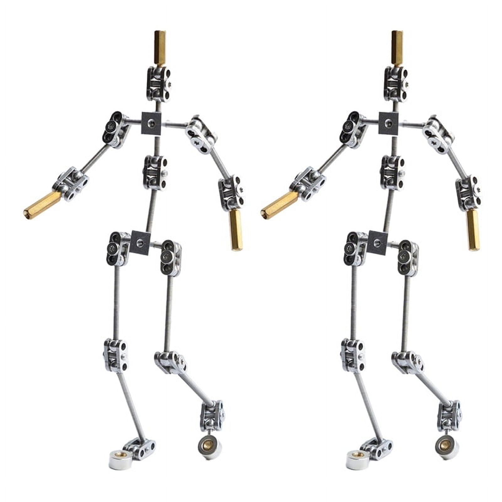 2X Armature Kit - DIY Metal Puppet Figure Skeleton, Easy to Assemble ...