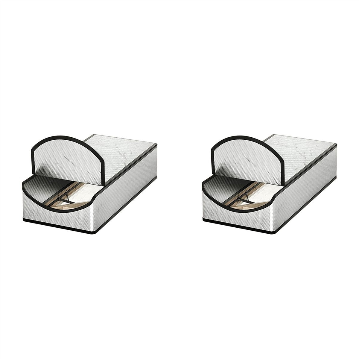2X Attic Stairs Insulation Cover for Pull Down Stairs, Reflective ...
