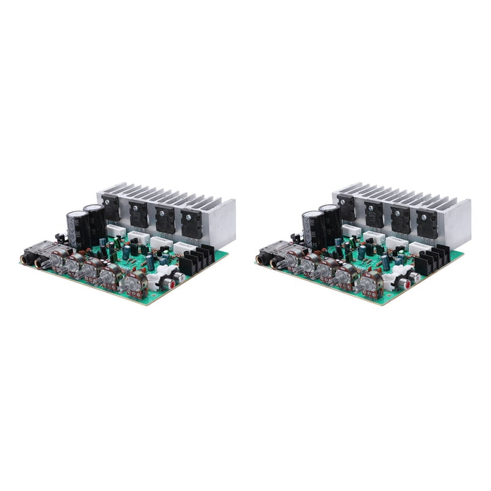 2X Audio Amplifier Board Hifi Digital Reverb Power Amplifier 250W x 2 2 ...