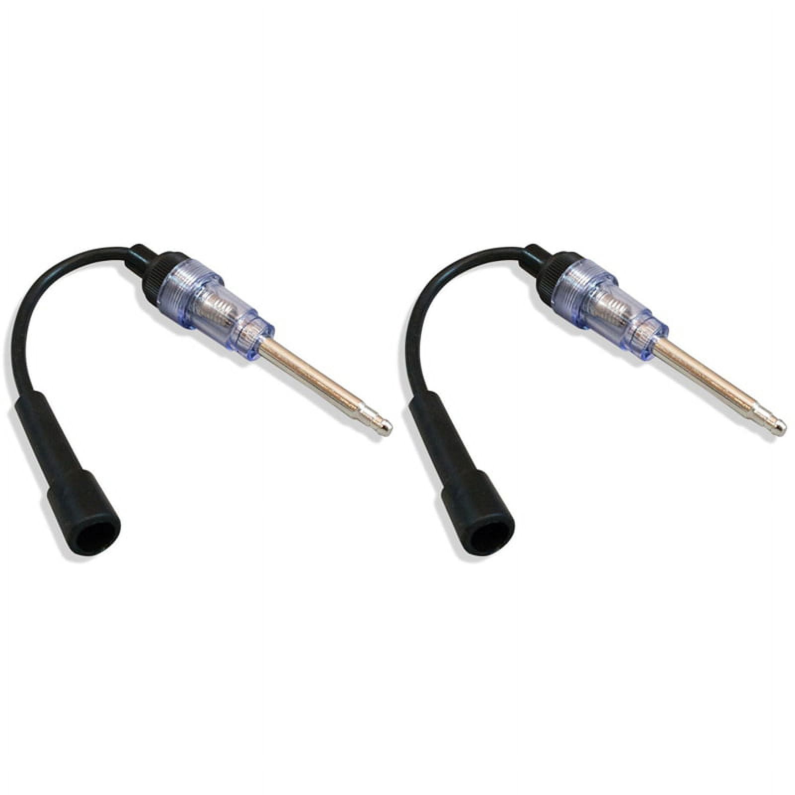 2X Auto Ignition Spark Plug Coil Tester In-Line Lead Tool for Car Van ...