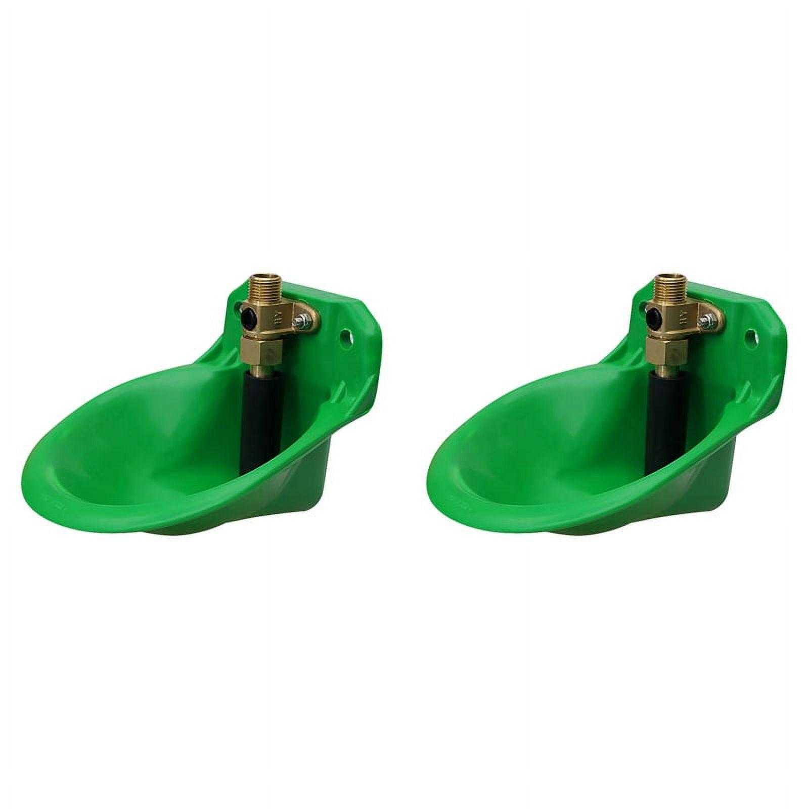 2X Automatic Sheep Drinker Cup Catter Goat Drinking Bowl Horse Water ...
