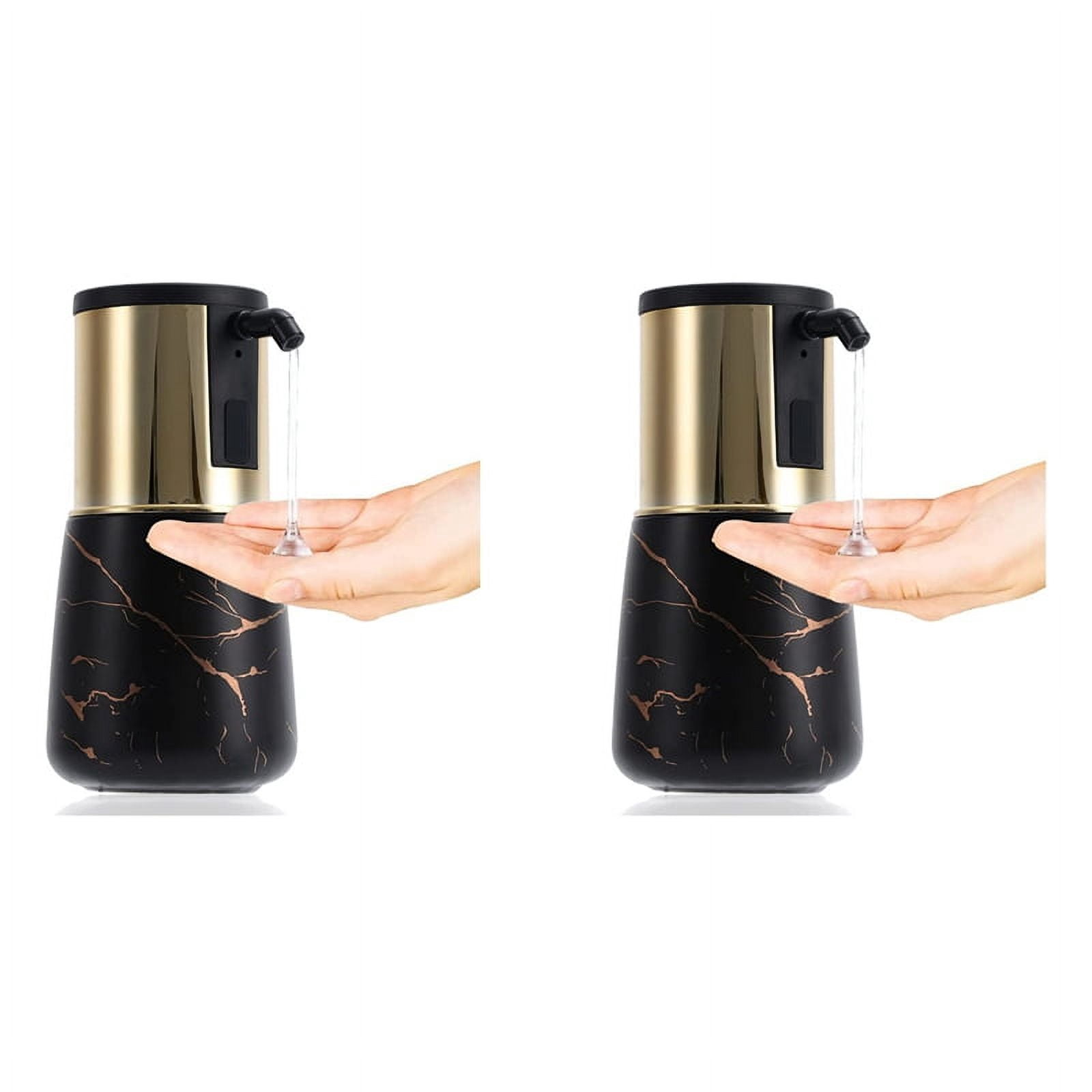 2X Automatic Soap Dispenser Touchless, Ceramic Liquid Soap Dispense ...