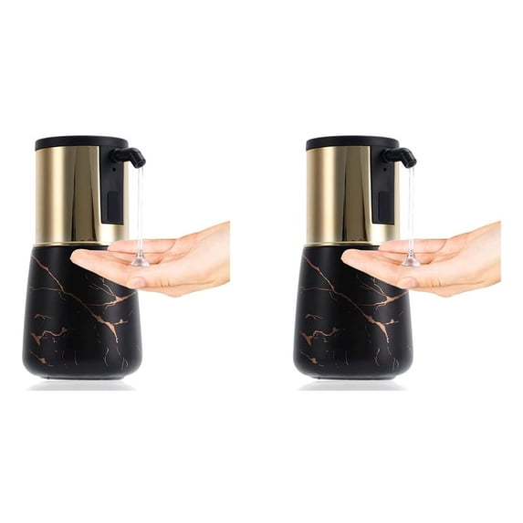 2X Automatic Soap Dispenser Touchless, Ceramic Liquid Soap Dispense ...