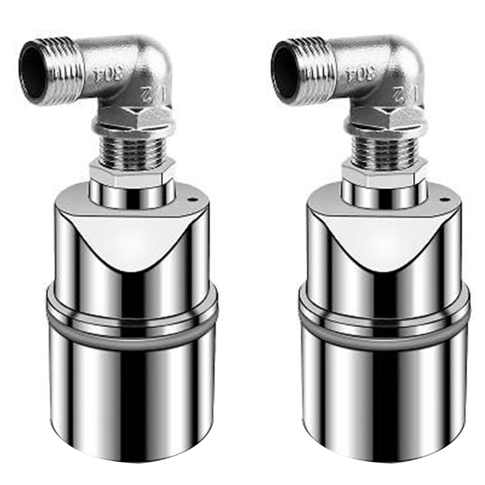 2X Automatic Water Level Control Valve 1/2 Inch Stainless Steel Float ...
