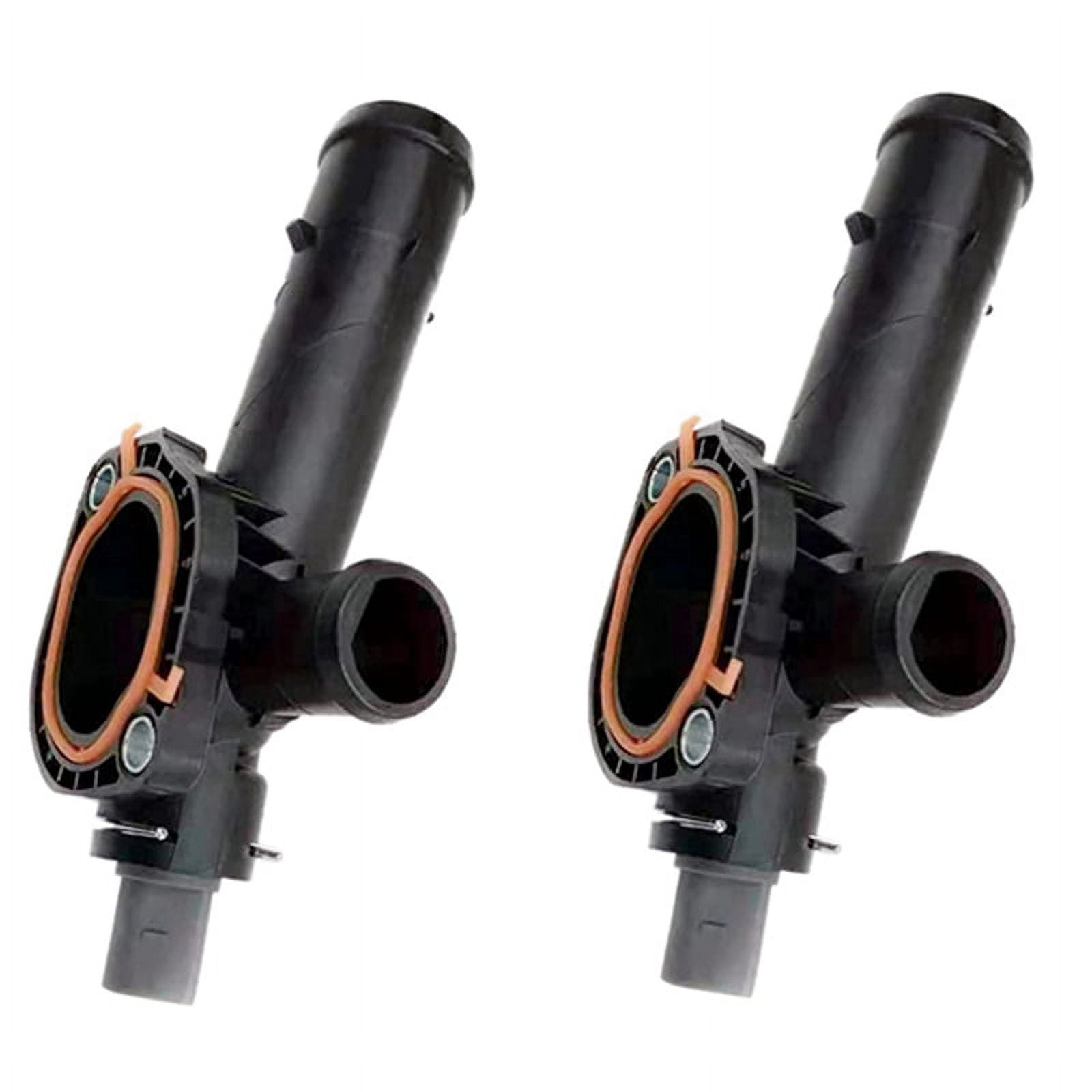 2X Automotive Coolant Thermostat with Temperature Sensor Thermostat ...