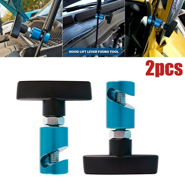 2X Automotive Hood Lift Rod Support Clamp Shock Prop Strut Stopper ...
