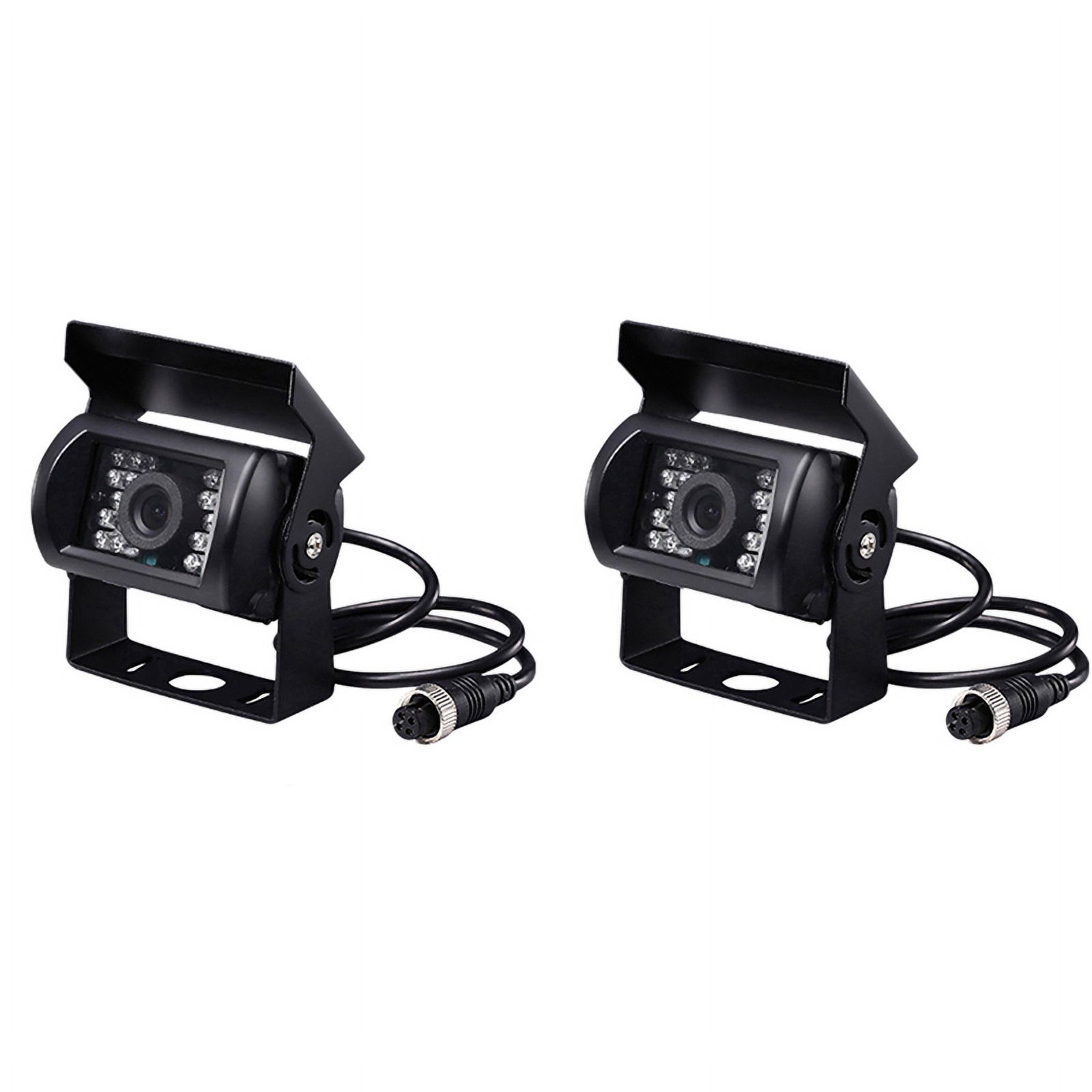 2X Aviation Car Rear View Monitor Upgrade 700Tvl Ccd 18 Ir Reversing ...