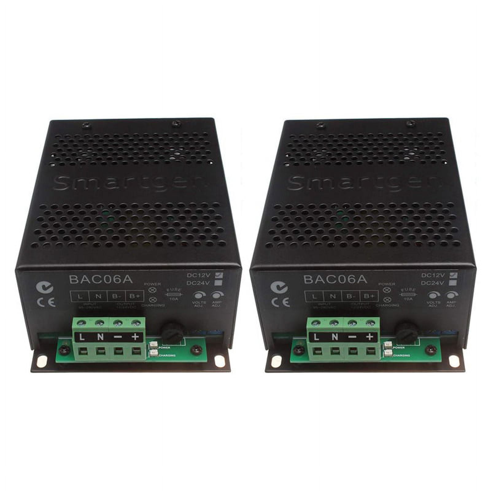 2X BAC06A Generator Charger Switching Battery Floating Charger 24V 3A ...