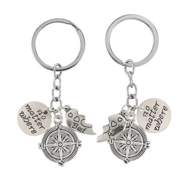 Claire's Best Friends Rainbow Camera Keychains - 5 Pack, Metal ...