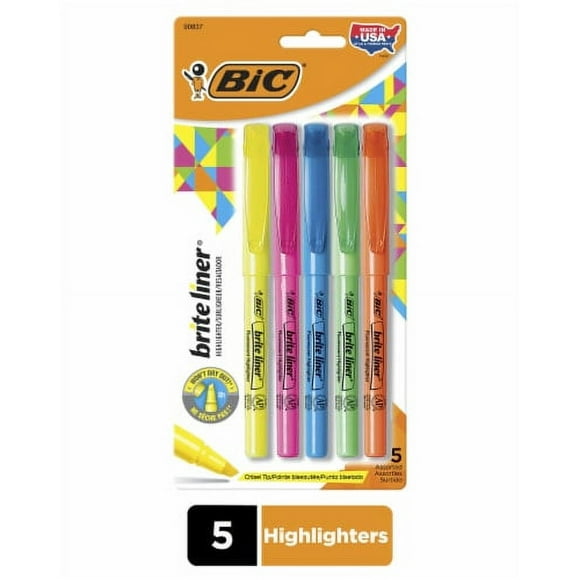 BIC Highlighters in Markers and Highlighters - Walmart.com