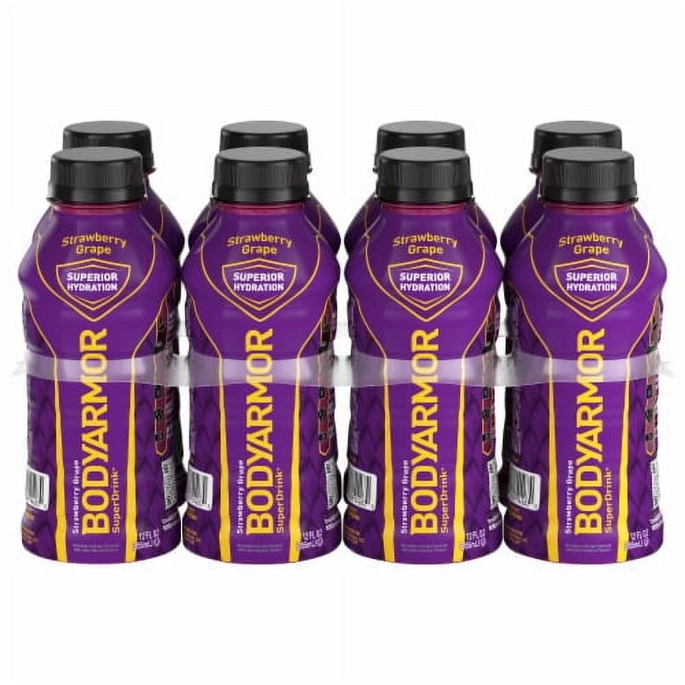 2X - BODYARMOR Mamba Forever Strawberry Grape SuperDrink 8 pk Bottles ...