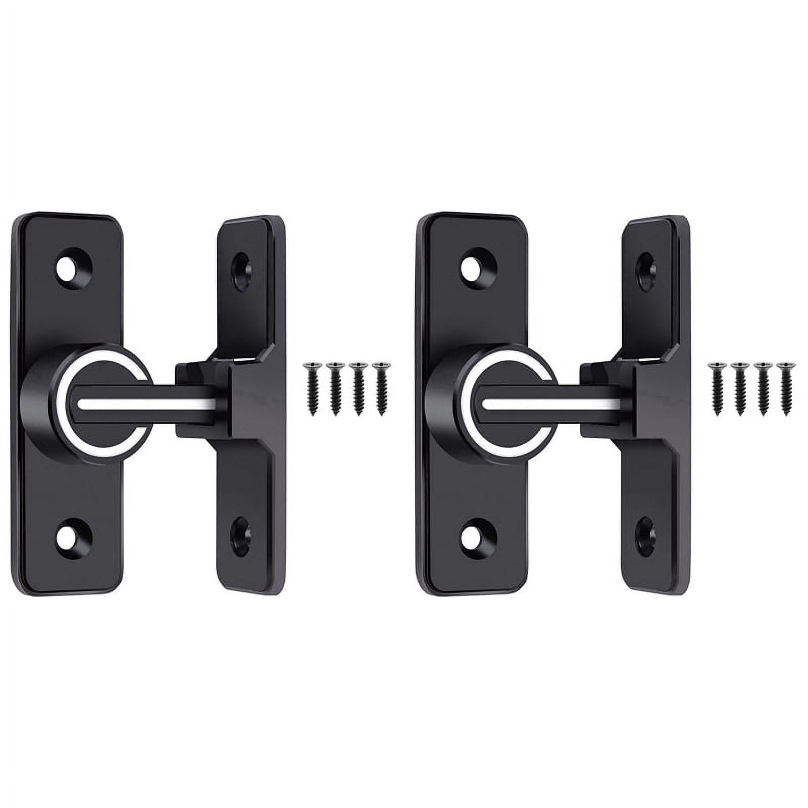 2X Barn Door Lock,Sliding Barn Door , 90 Degree Heavy Duty Gate ...