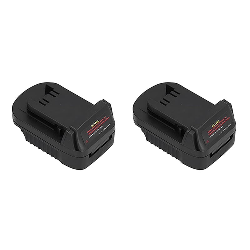 2X Battery Adapter Power Source Connector Charge Conversion Dock 18V ...