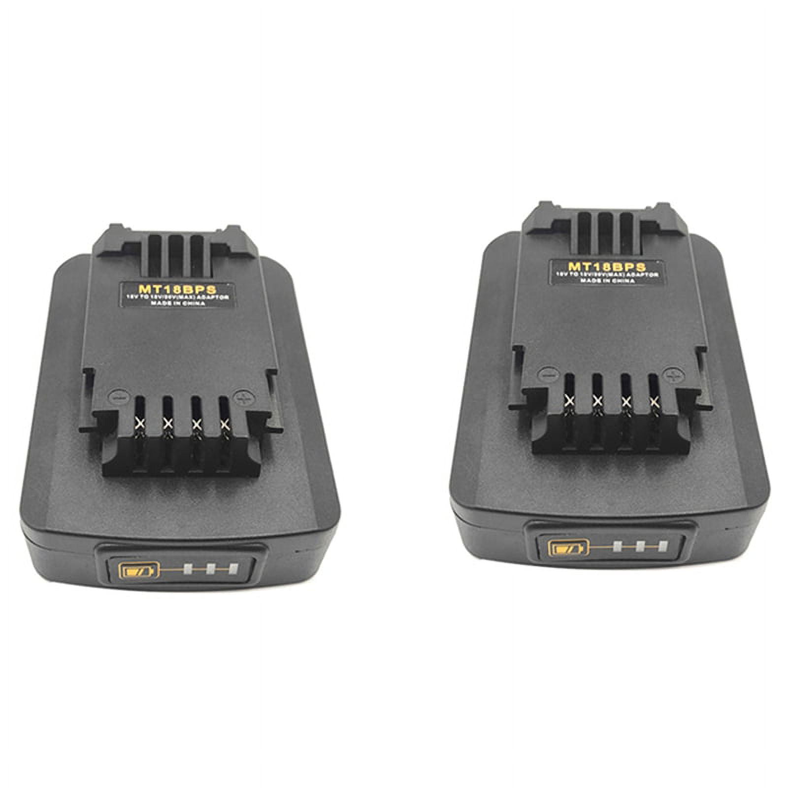 2X Battery Adapter for 18V Lithium Battery Converted to PORTER 18V 20V ...