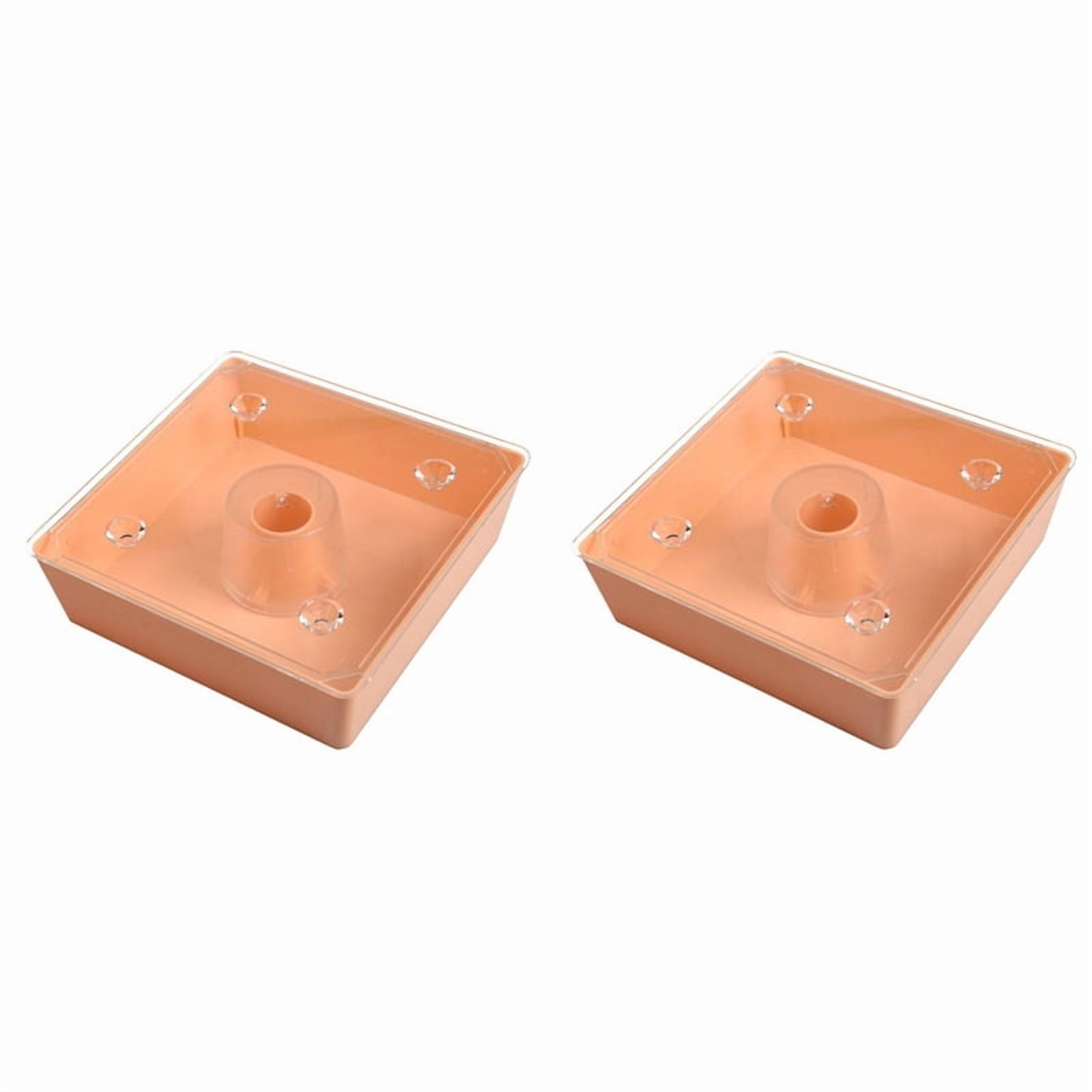 2X Bee Feeder Square 2 Litres Beehive Top Feeder Beekeeper Tool ...