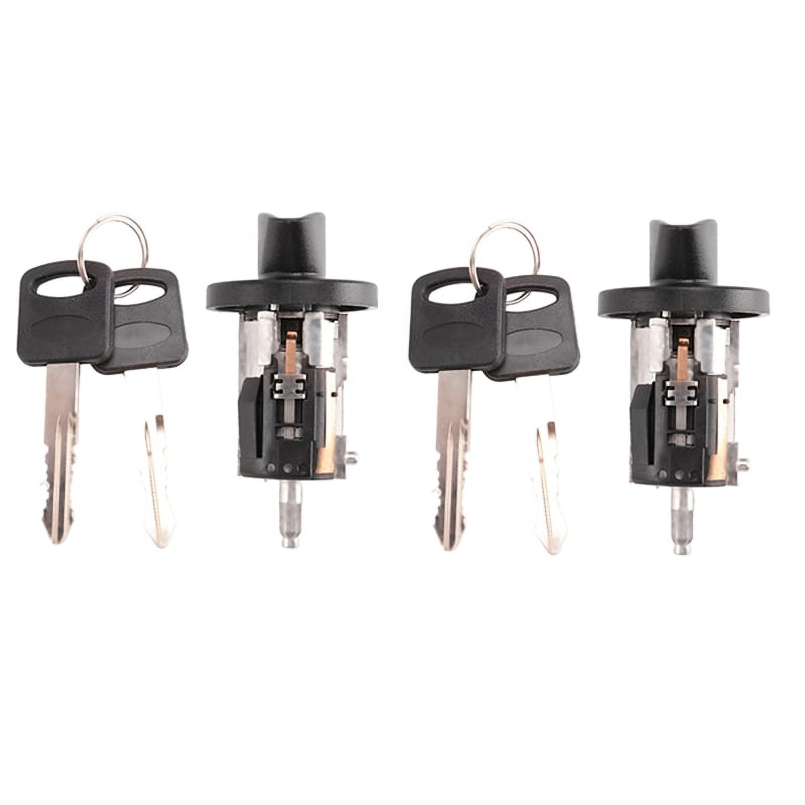 2X Bezel Ignition Lock Cylinder with Keys for Mercury Pickup Truck 1L3Z ...