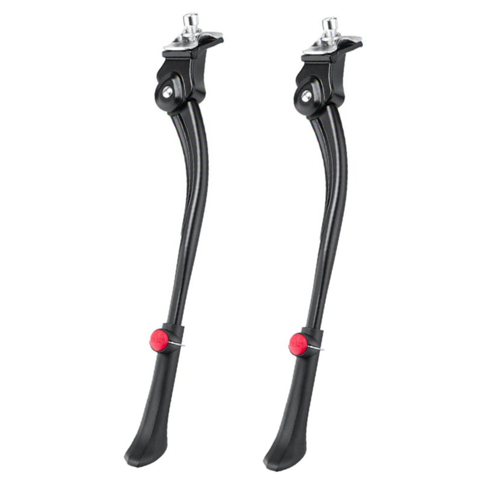 2X Bicycle Kickstand Adjustable Aluminum Bike Side Folding Cycling Side ...