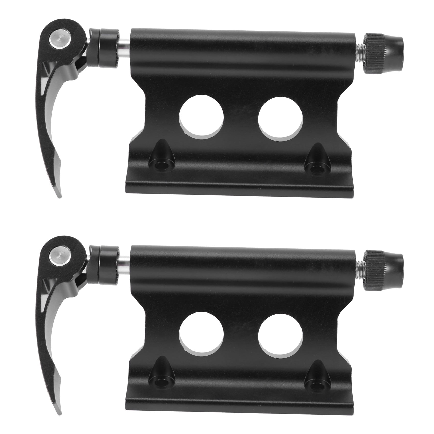2X Bike Bicycle Car Roof Rack Carrier Quick Release Alloy Fork Lock ...