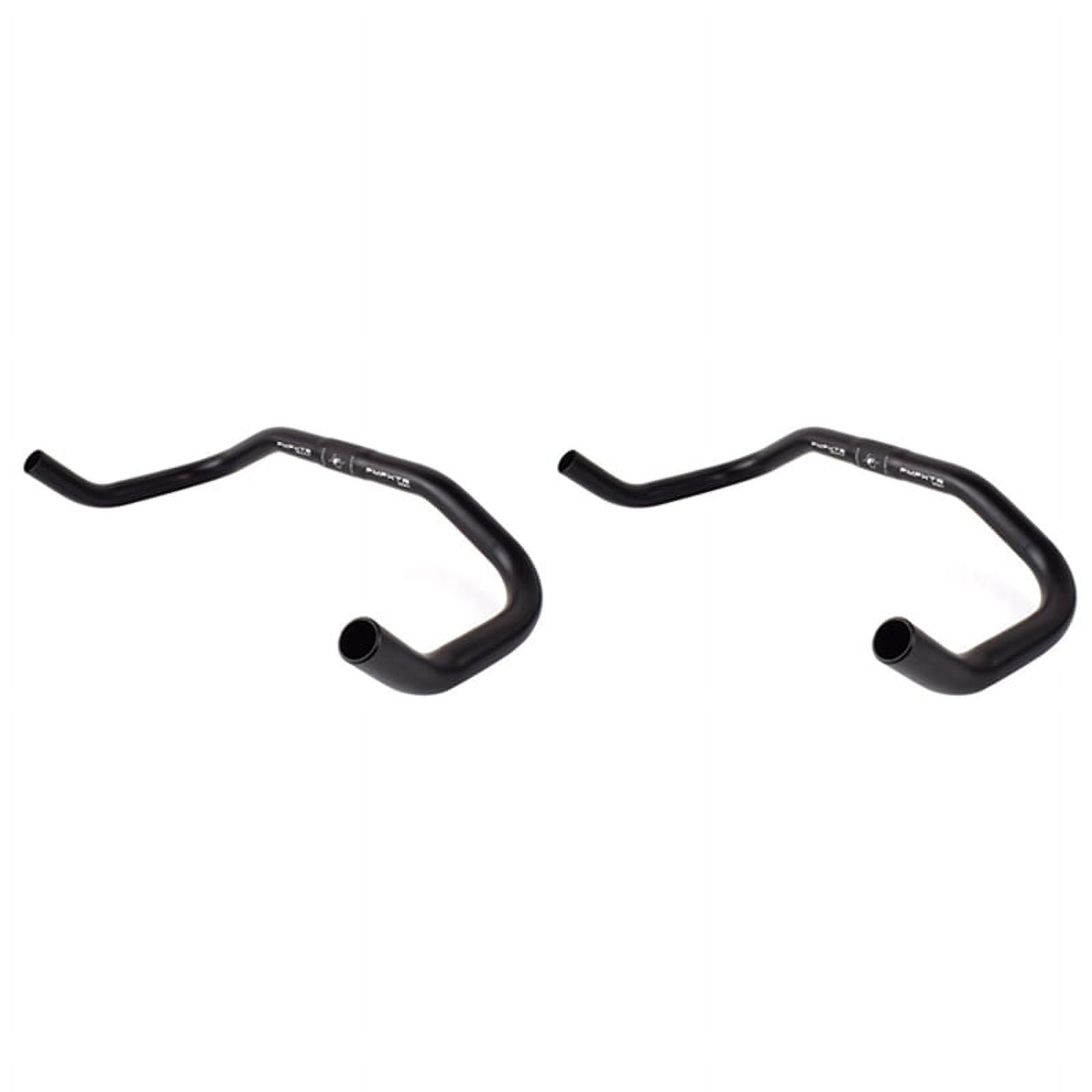 2X Bike Bullhorn Handlebar Aluminum Alloy 25.4mm 390mm Bicycle ...