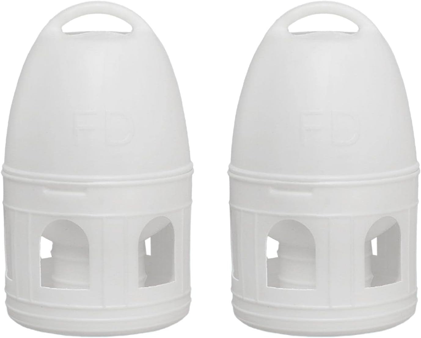 2X Bird Water Drinker, Parakeet Dove Parrot Duck Pigeon Water Dispenser ...