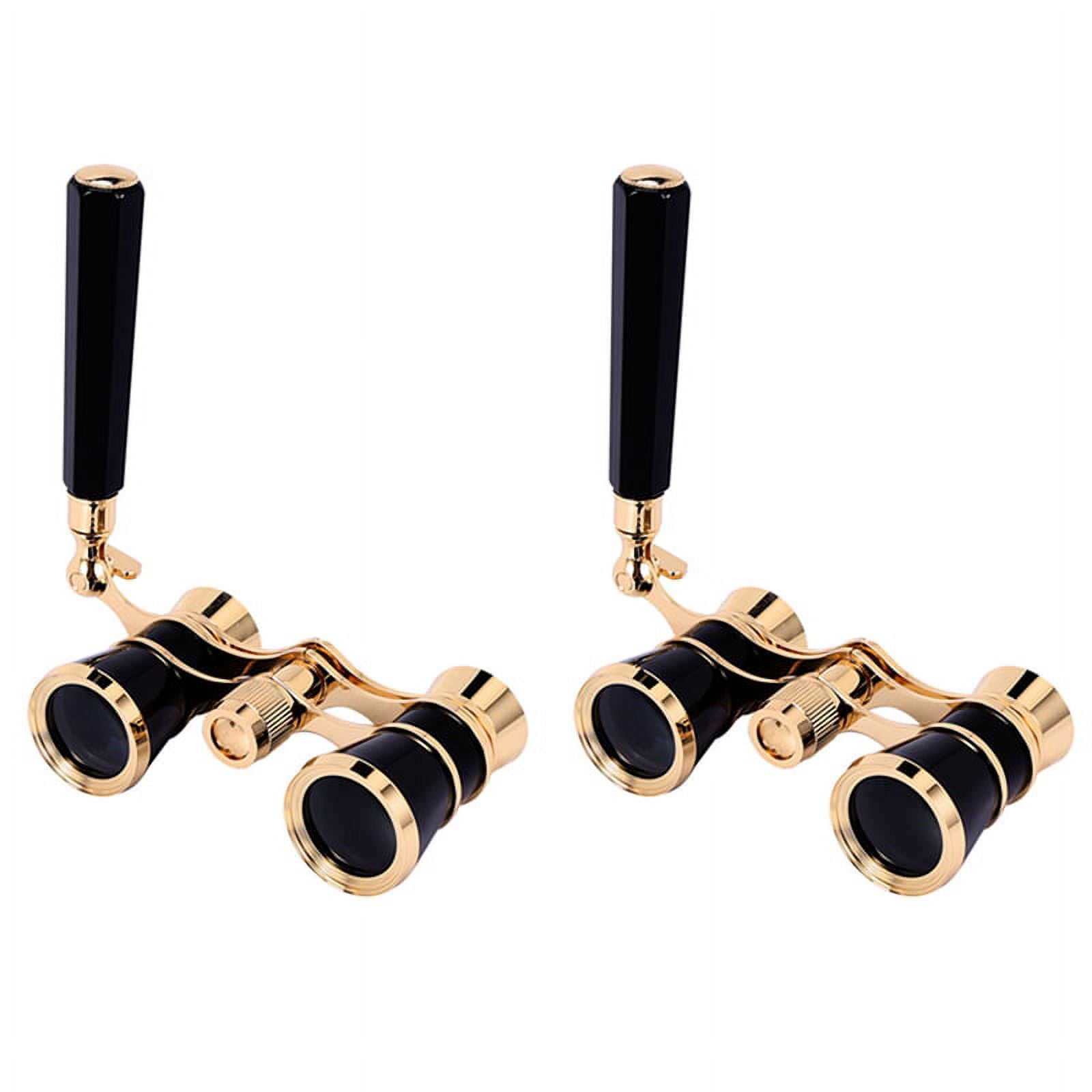 2X Black 3X25 Opera Binocular Coated Lens Telescope Opera Glasses ...